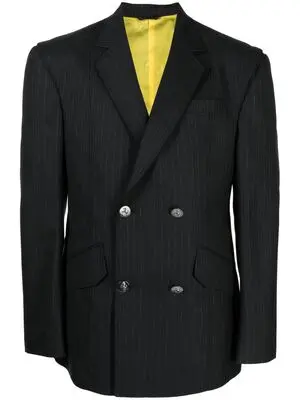 FERRARI Double-breasted Virgin-wool Blazer