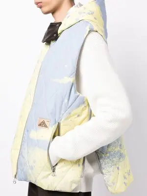OAMC Abstract-print Hooded Gilet