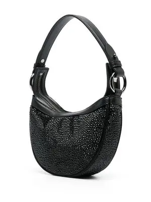 Versace X Dua Lipa Repeat Mini Shoulder Bag - Black