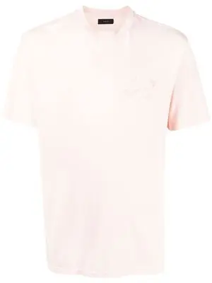 Amiri 22 Logo-print T-shirt - Pink