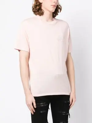 Amiri 22 Logo-print T-shirt - Pink