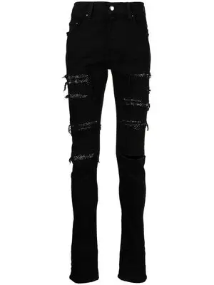 Amiri Button Detailed Bottoms For Men