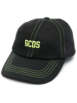 Gcds Embroidered Logo Baseball Cap - Black