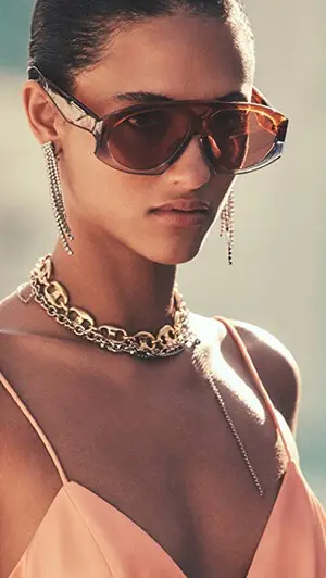 KAREN WALKER Marquise Sunglasses