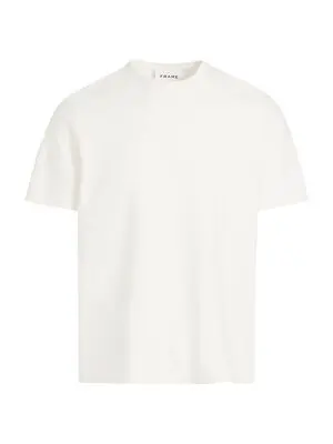 FRAME Duo Fold Short-sleeve T-shirt White Sand