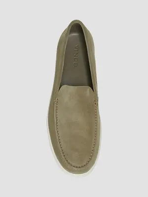 Vince Sonoma Suede Slip-on Shoes - Flint