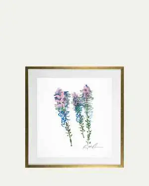 RFA FINE ART Picked For Mom Flower 3" Giclee Robert Robinson - Multi