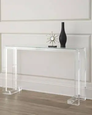 INTERLUDE HOME Clearview Console - Clear