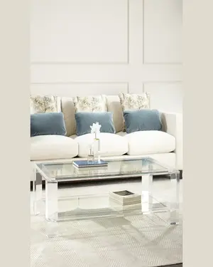 INTERLUDE HOME Surrey Acrylic Cocktail Table