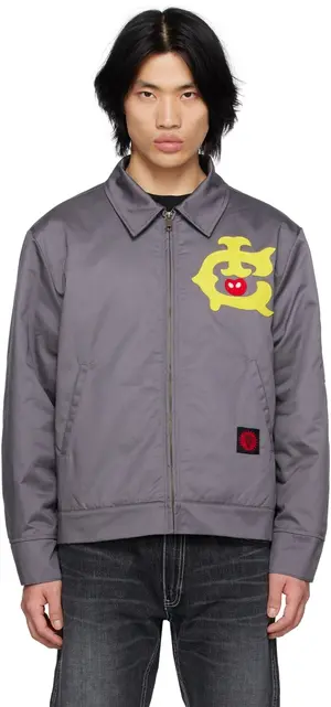 ICECREAM ICECREAM Gray Work Jacket - Grey