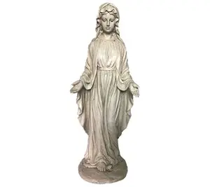 SANTA'S WORKSHOP Swi 30' Cold Cast Virgin Mary - One-color