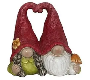 SANTA'S WORKSHOP Inc. 7.5' Resin Gnomes In Love - One-color