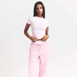 SKIMS Cotton Fleece Jogger Pants - Halite