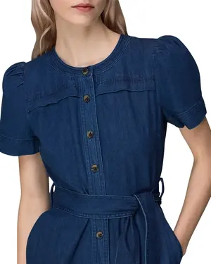 Whistles Alana Jumpsuit - Denim