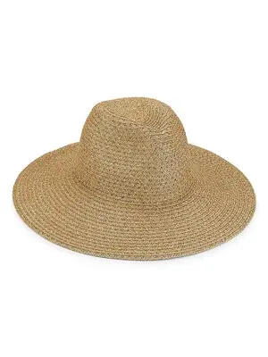 Eugenia Kim Women's Emmanuelle Packable Straw Hat - Camel Gold Camel Gold