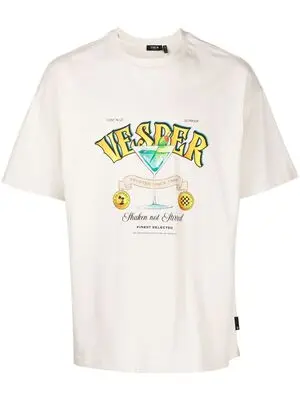 FIVE CM Graphic-print Short-sleeve T-shirt - White