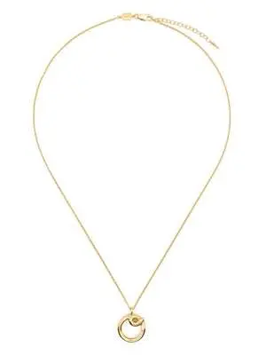 MISSOMA Curly Molten Initial Pendant Necklace - Gold