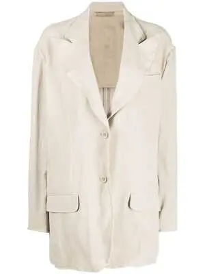 Acne Studios Single-breasted Blazer - Neutrals