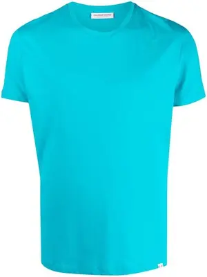 Orlebar Brown Round-neck Short-sleeve T-shirt - Blue