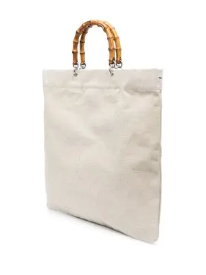 JIL SANDER Bamboo-handle Tote