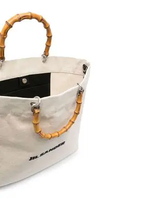 JIL SANDER Bamboo-handle Tote