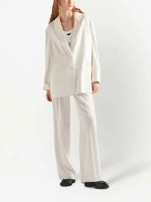 Prada Cashmere Tailored Trousers