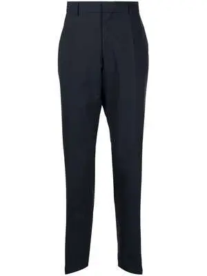 BOSS Straight-leg Tailored Trousers - Blue