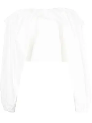 Maticevski Off-shoulder Corset Top