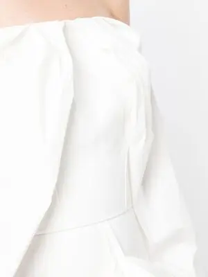Maticevski Off-shoulder Corset Top