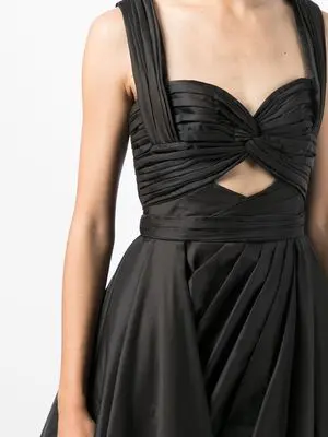 Zuhair Murad Taffeta Gown With Cut-out Detailing