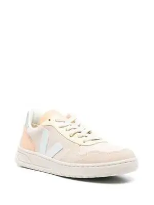 VEJA V-10 Suede Sneakers - Neutrals