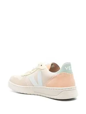 VEJA V-10 Suede Sneakers - Neutrals