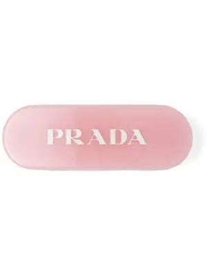 Prada Logo-print Hair Clip