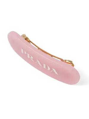 Prada Logo-print Hair Clip