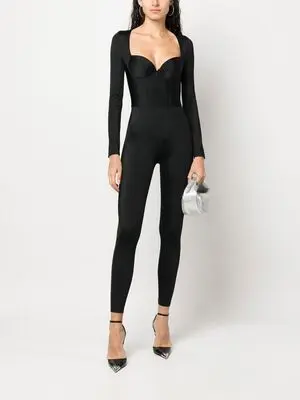 NOIRE SWIMWEAR Sweetheart Neck Jumpsuit