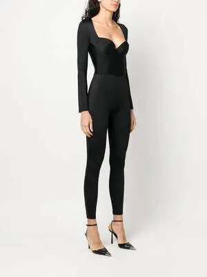 NOIRE SWIMWEAR Sweetheart Neck Jumpsuit