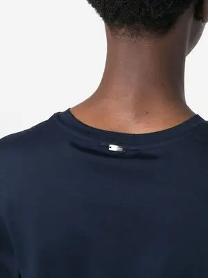 Herno Short-sleeve Cotton T-shirt - Blue