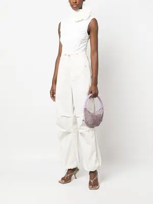 Staud Pepper Crystal-embellished Tote