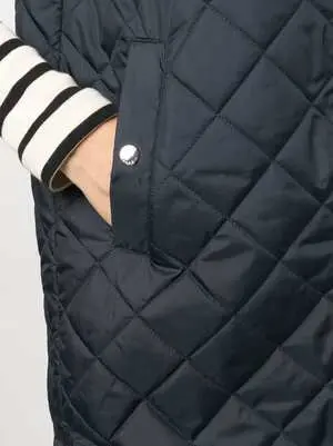 Geox Asheely Quilted Gilet - Blue