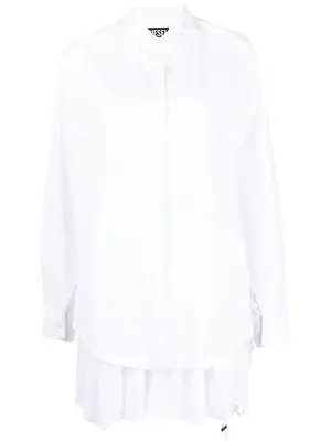 DIESEL® Extra-fabric-detail Shirt - White