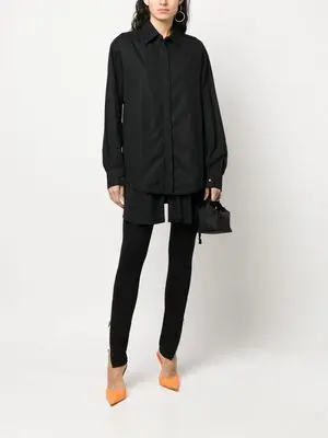 DIESEL® Extra-fabric Detail Shirt - Black