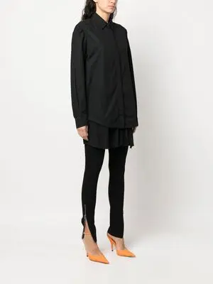 DIESEL® Extra-fabric Detail Shirt - Black