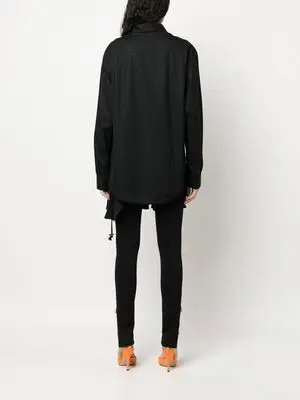 DIESEL® Extra-fabric Detail Shirt - Black