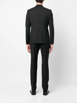 Tagliatore Peak Lapels Wool Suit