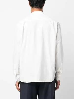 Orlebar Brown Collarless Button-front Shirt