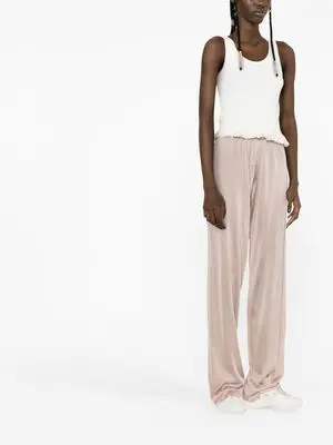 MAISON MARGIELA Elasticated Knitted Trousers - Pink