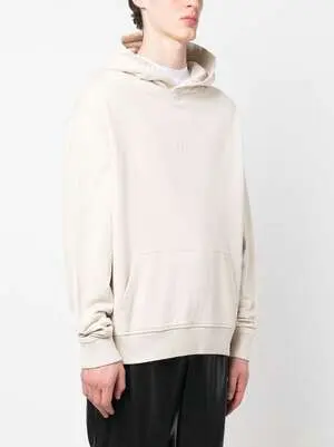 424 Debossed Logo Cotton Hoodie