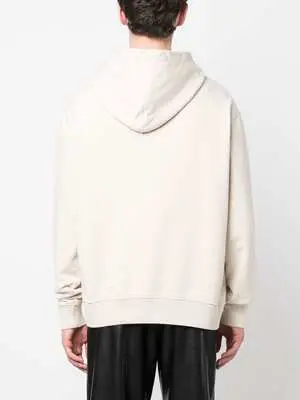 424 Debossed Logo Cotton Hoodie