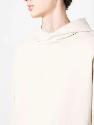 424 Debossed Logo Cotton Hoodie