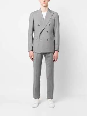 Tagliatore Grid Pattern Suit